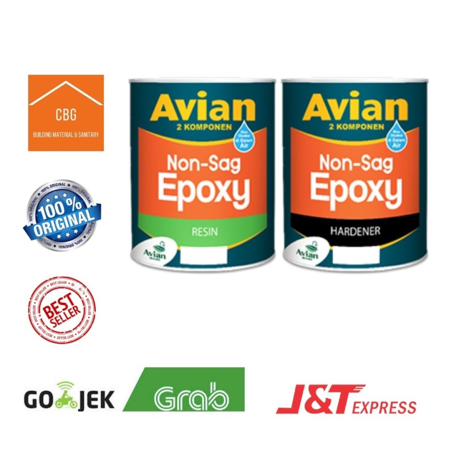 LEM EPOXY AVIAN NON SAG 400 GRAMX2KLG | Lazada Indonesia