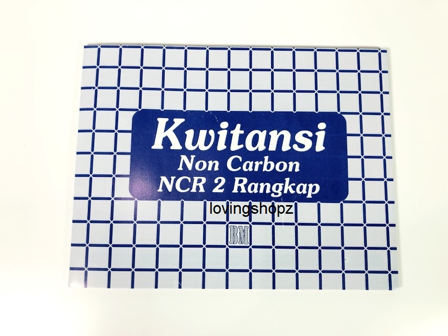 Kuitansi Rangkap 2 Non Carbon, Buku Kwitansi Besar NCR Rankap 2 / 2PLY ...