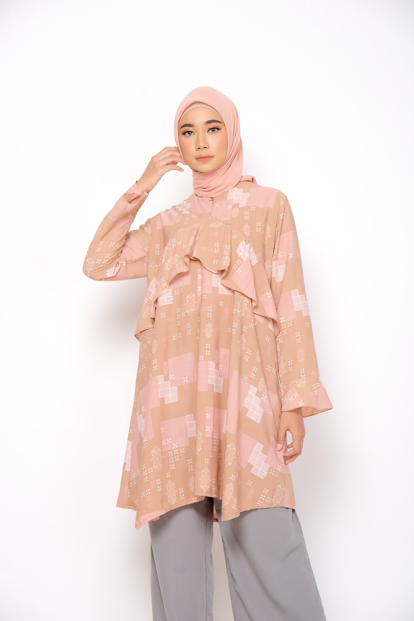 ZM Zaskia Mecca-edeva tunic-Beautiful Indonesia-edition Toraja | Lazada PH