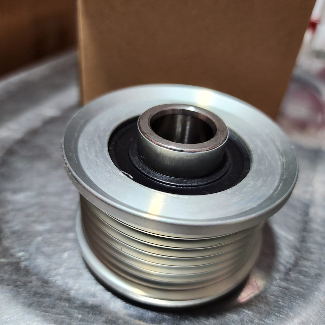 Pulley Puli Poly Alternator Toyota Innova Diesel Hilux new as 17mm 7pk ...