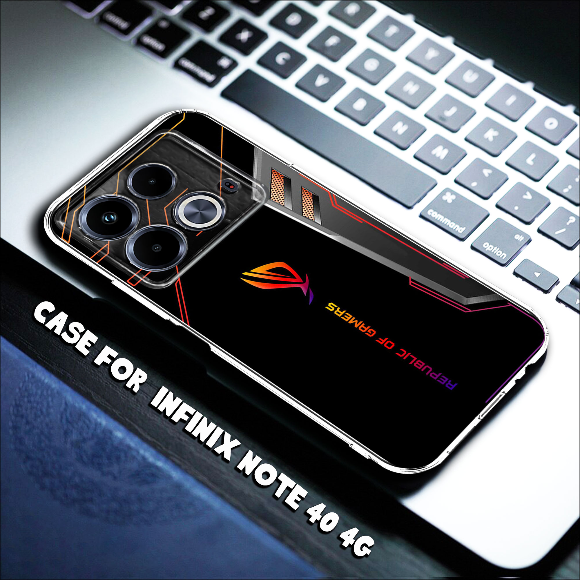 Case INFINIX NOTE 40 4G 2024 Motif rog Casing INFINIX NOTE 40 4G Clear ...