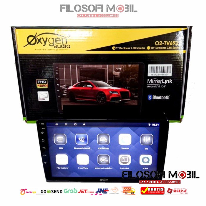 Headunit Android 9 Inch Oxygen Android Mobil 9 Inch Ram 1 16 9inch