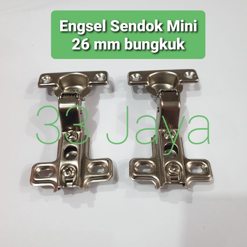 Engsel Sendok Mini Ukuran 26 mm Bungkuk Per Pasang | Lazada Indonesia