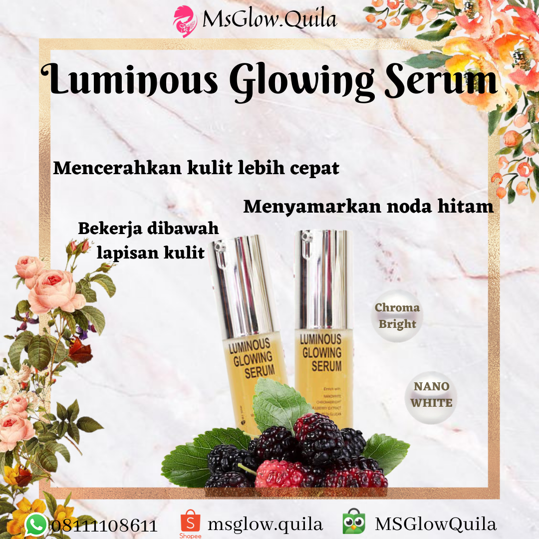 Luminous Glowing Serum Ms Glow | Lazada Indonesia