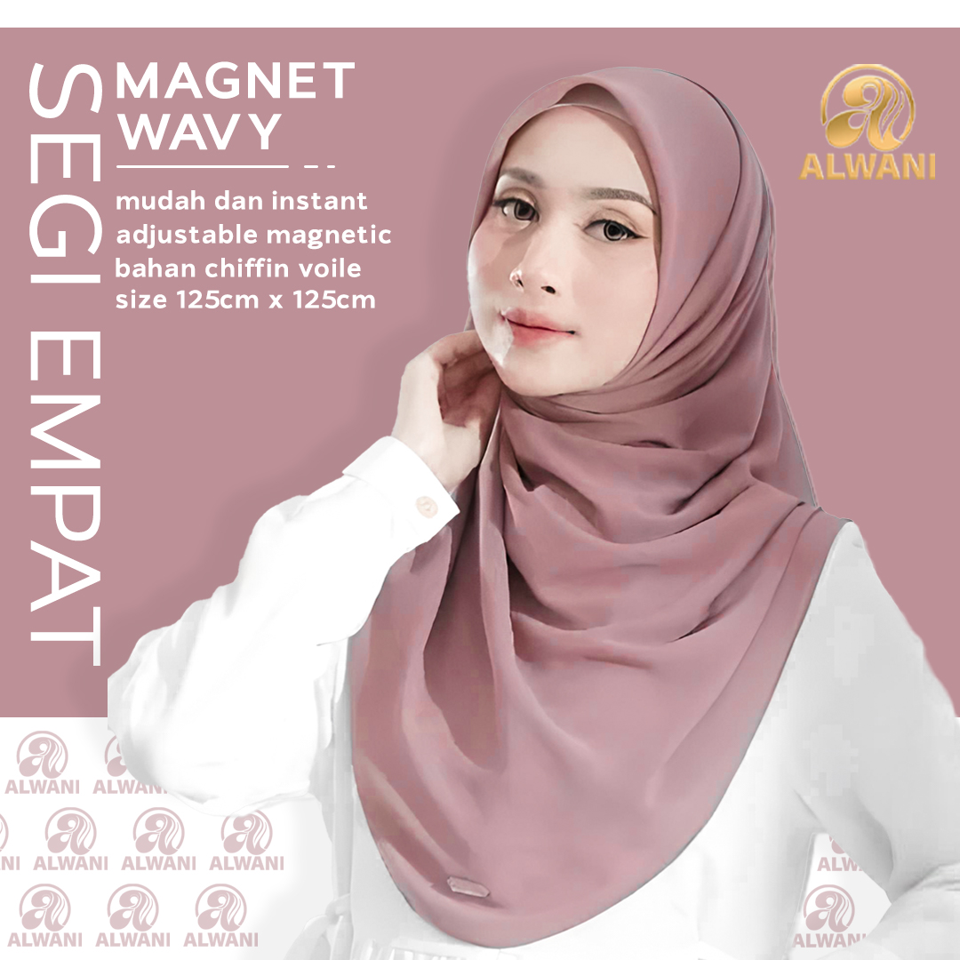 Wavy Instan Curve || Hijab instant magnetic Hijab Cuve Hijab Malaysia ...