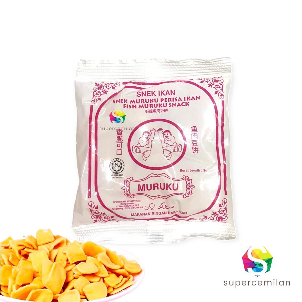 MURUKU Snek Perisa Ikan Fish Snack Malaysia 9 Gram | Lazada Indonesia