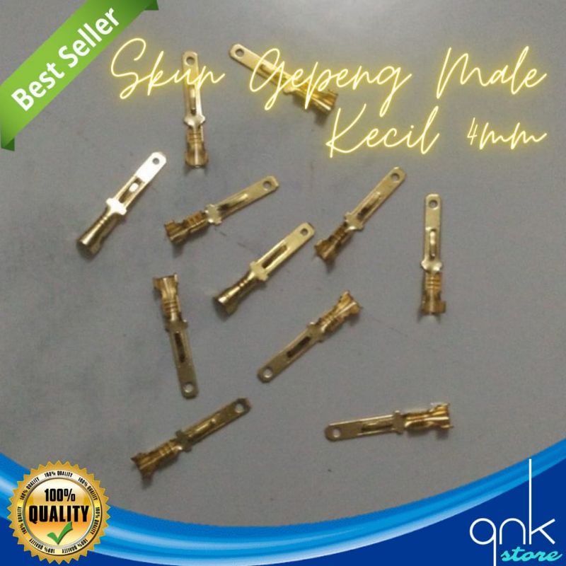 1 Set Scun Male Female Kecil 4mm Skun Male Skun Female Skun Gepeng ...