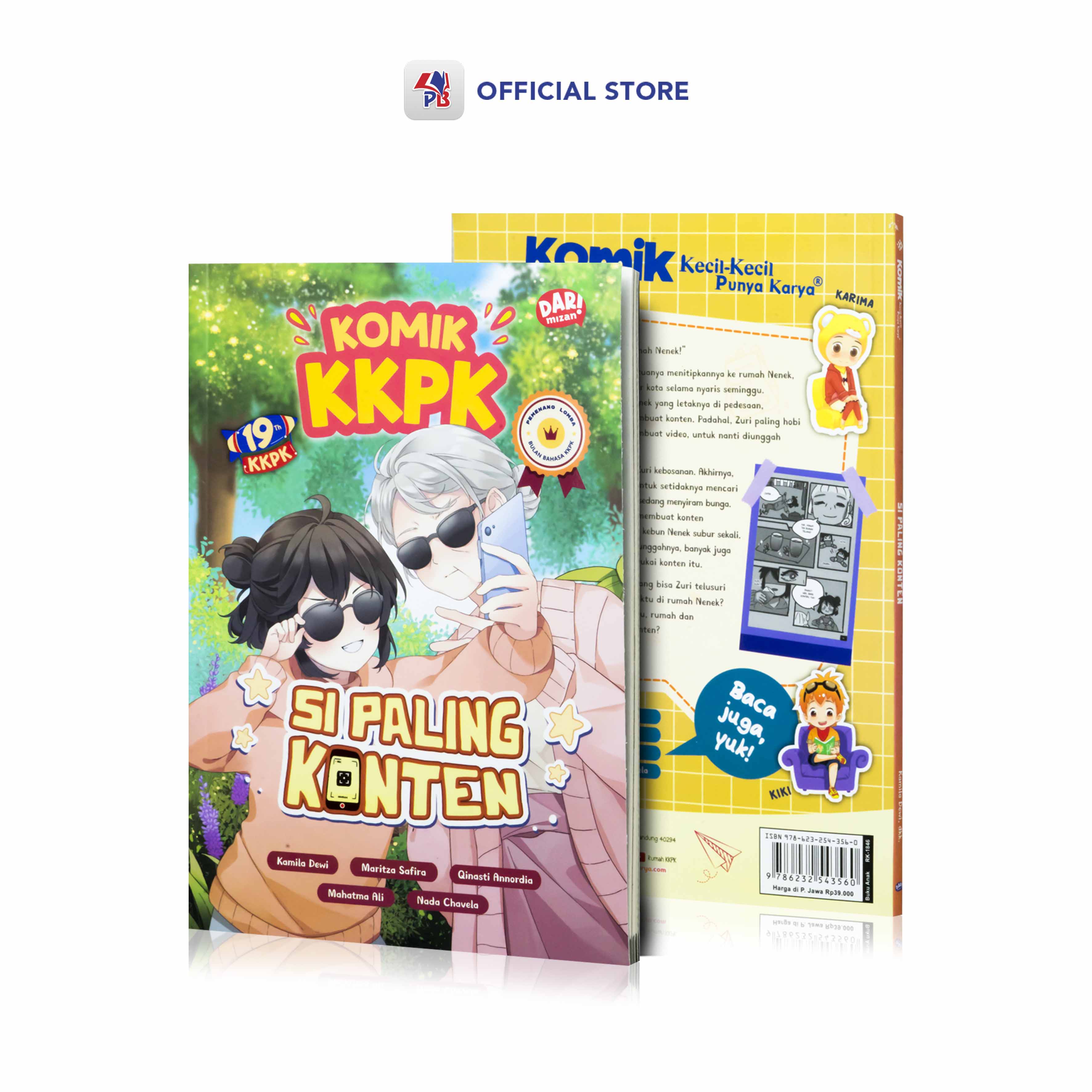 Buku Komik KKPK Kecil - Kecil Punya Karya Edisi Bulan Bahasa : Si Paling Konten | Lazada Indonesia