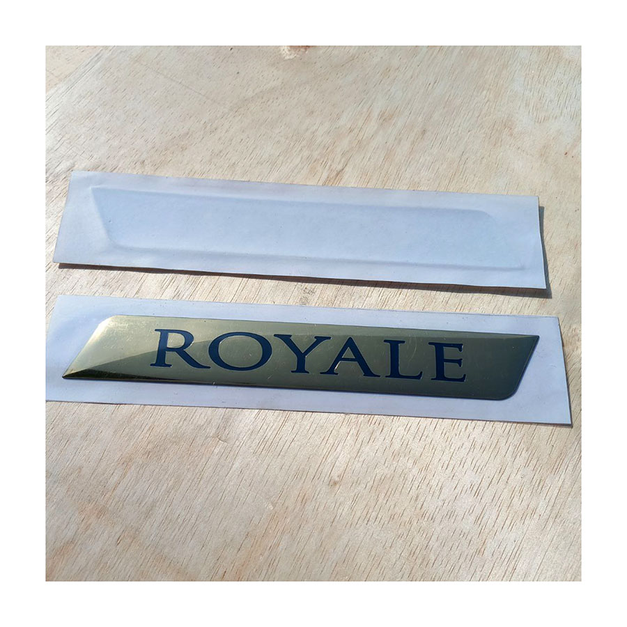 Emblem/Logo Tulisan Royale Emblem Pintu Bagasi Isuzu MUX | Lazada Indonesia