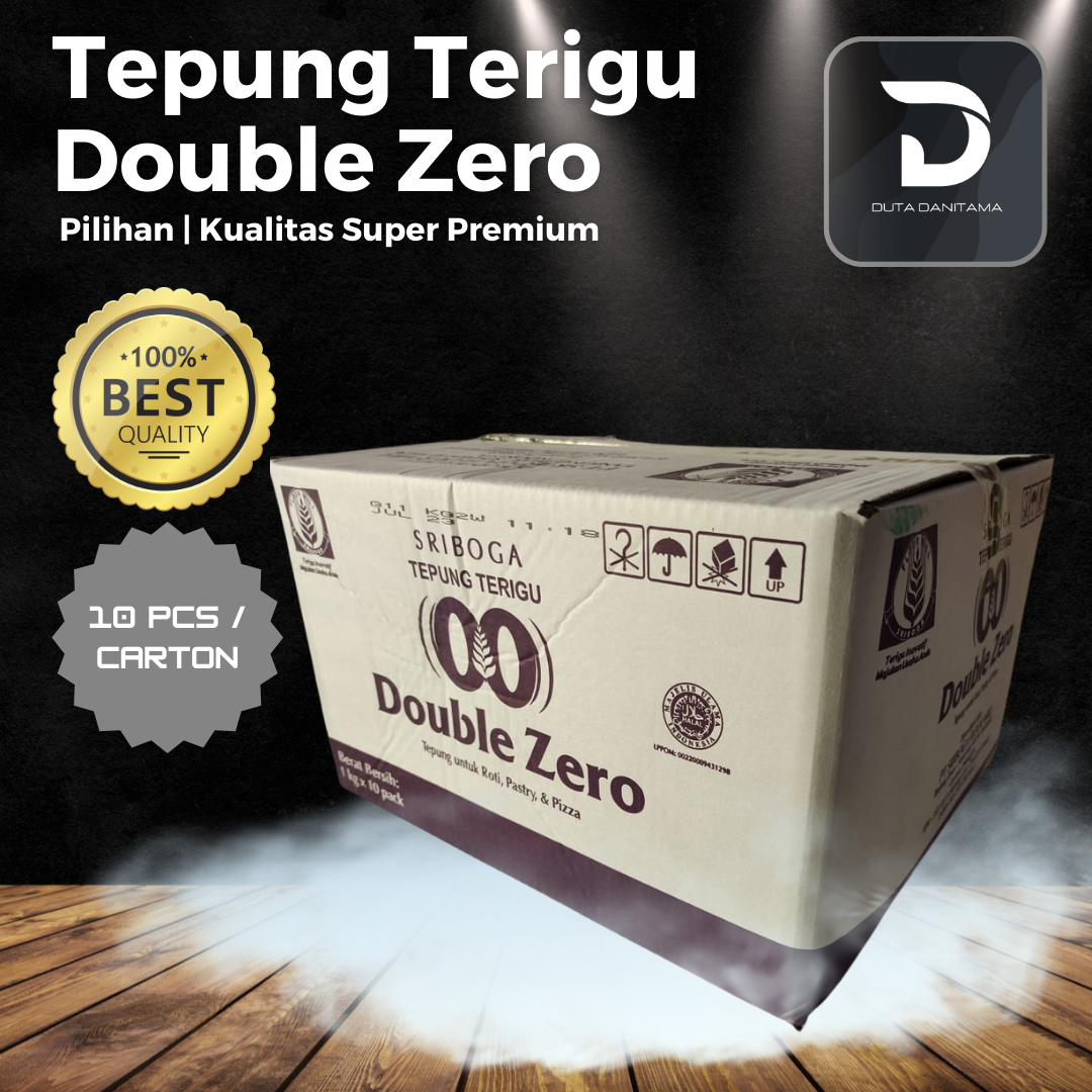 Tepung Terigu Sriboga Double Zero 1 kg dan 10 kg | Lazada Indonesia