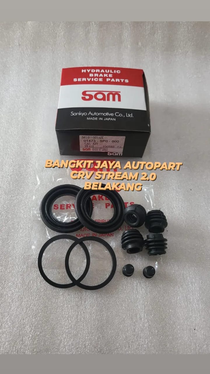 CALIPER KIT SAM JP KALIPER KIT MOBIL CRV STREAM 2.0 BELAKANG 01473-SPO ...