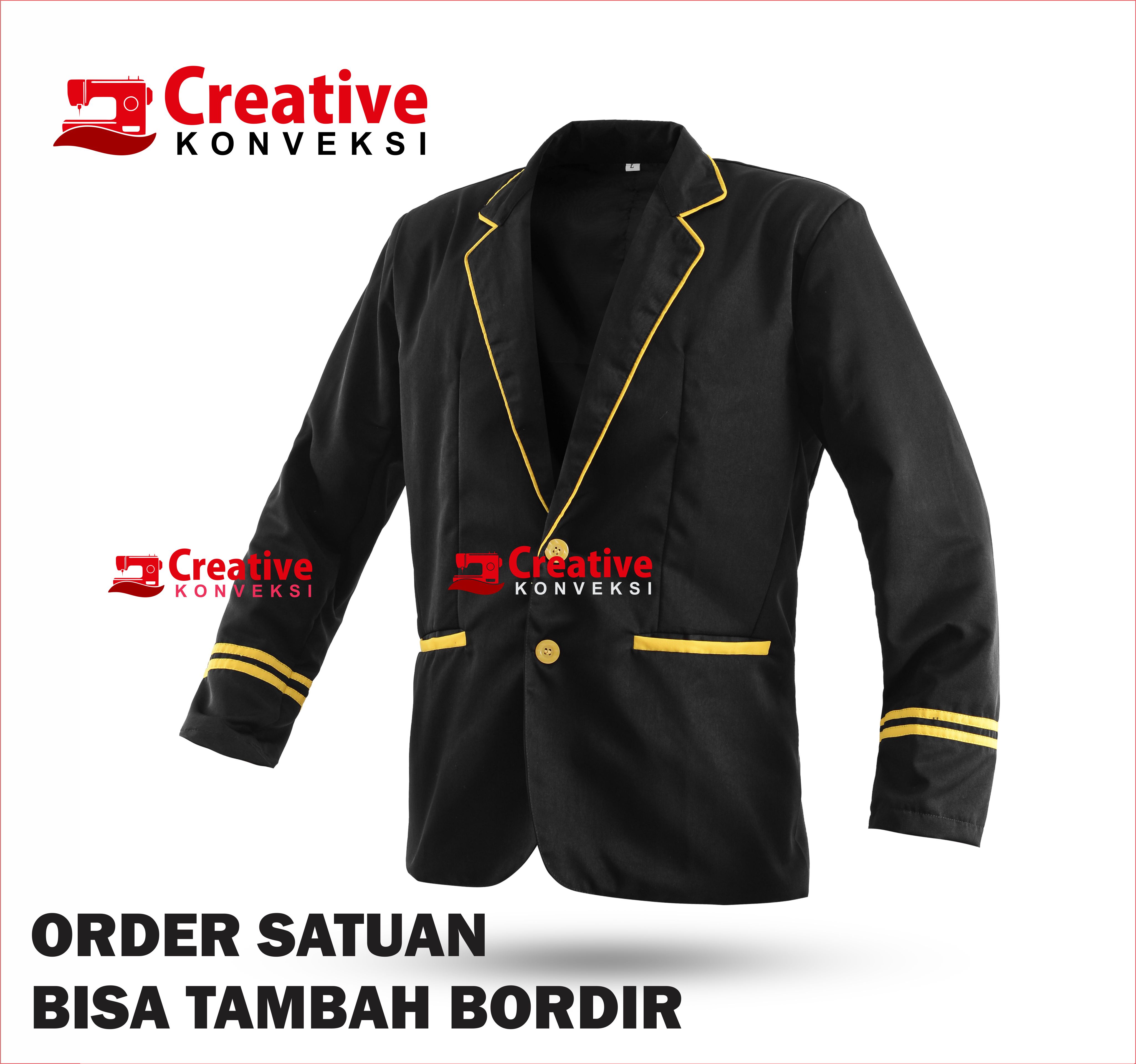 JAS ALMAMATER OSIS HITAM LIST KUNING OSIS SMP SMA PONDOK PESANTREN ...