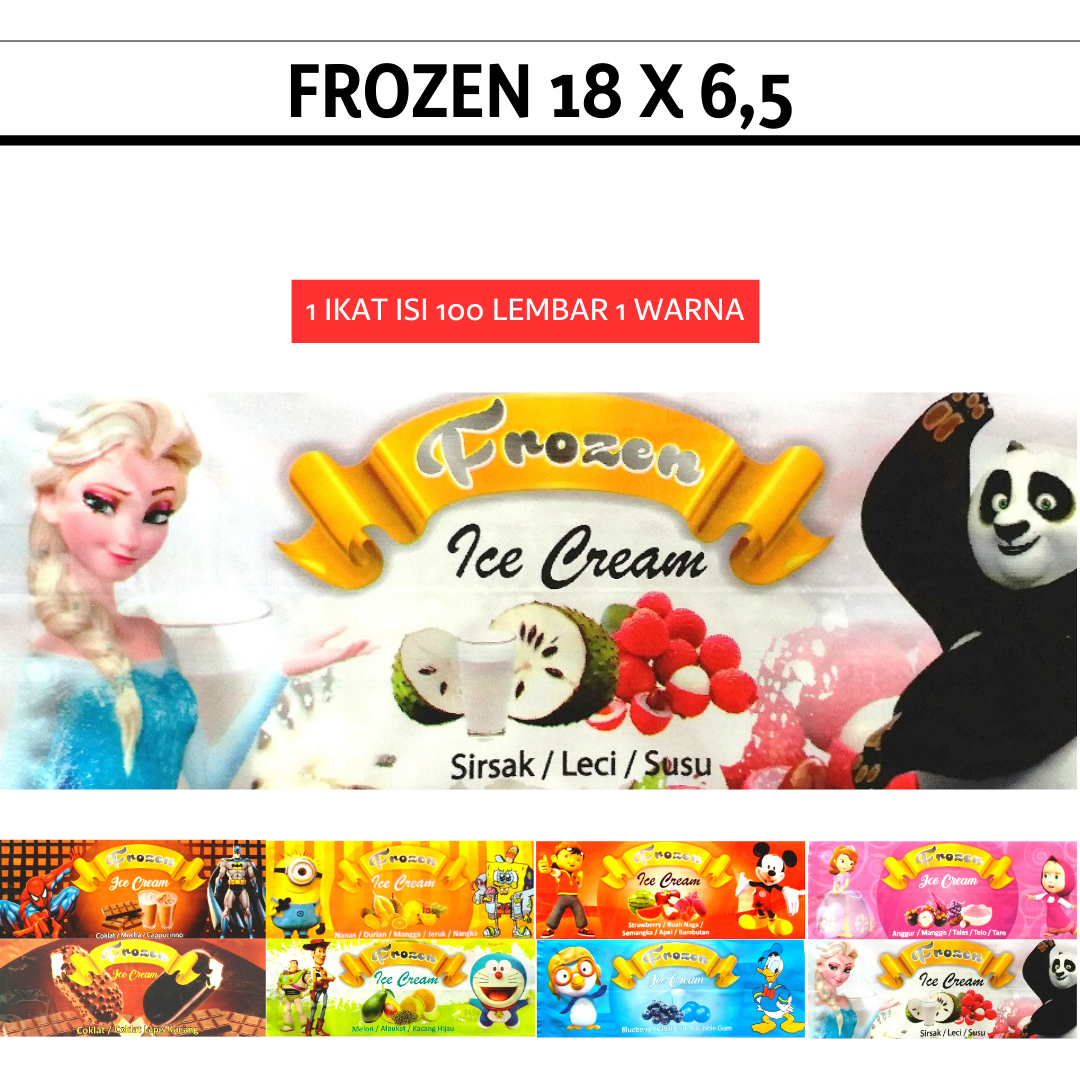 JUAL BUNGKUS ICE CREAM FROZEN - CONTOH KEMASAN ICE CREAM - ANEKA ...