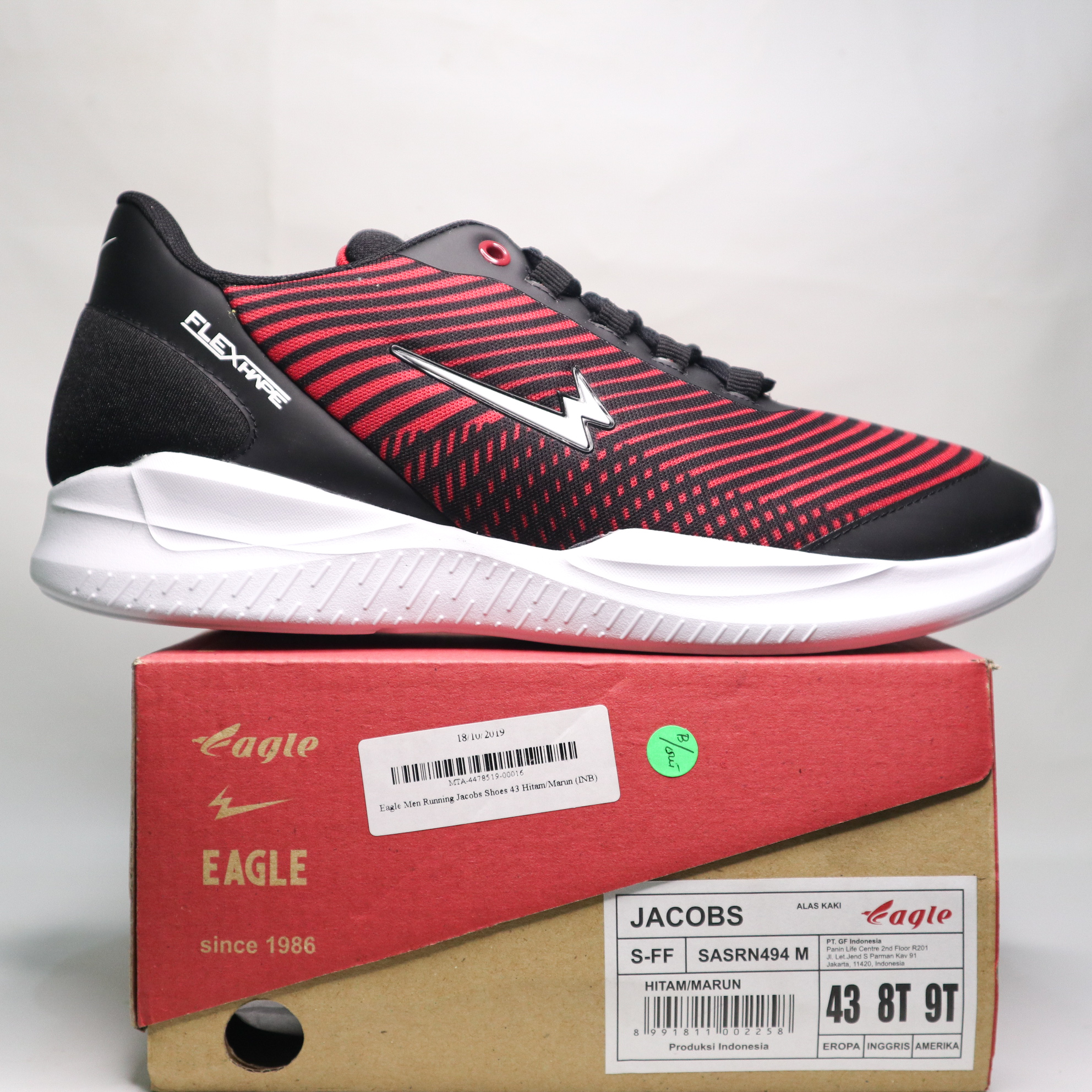 Eagle Jacobs Running Shoes Sepatu Olahraga Unisex Original | Lazada ...