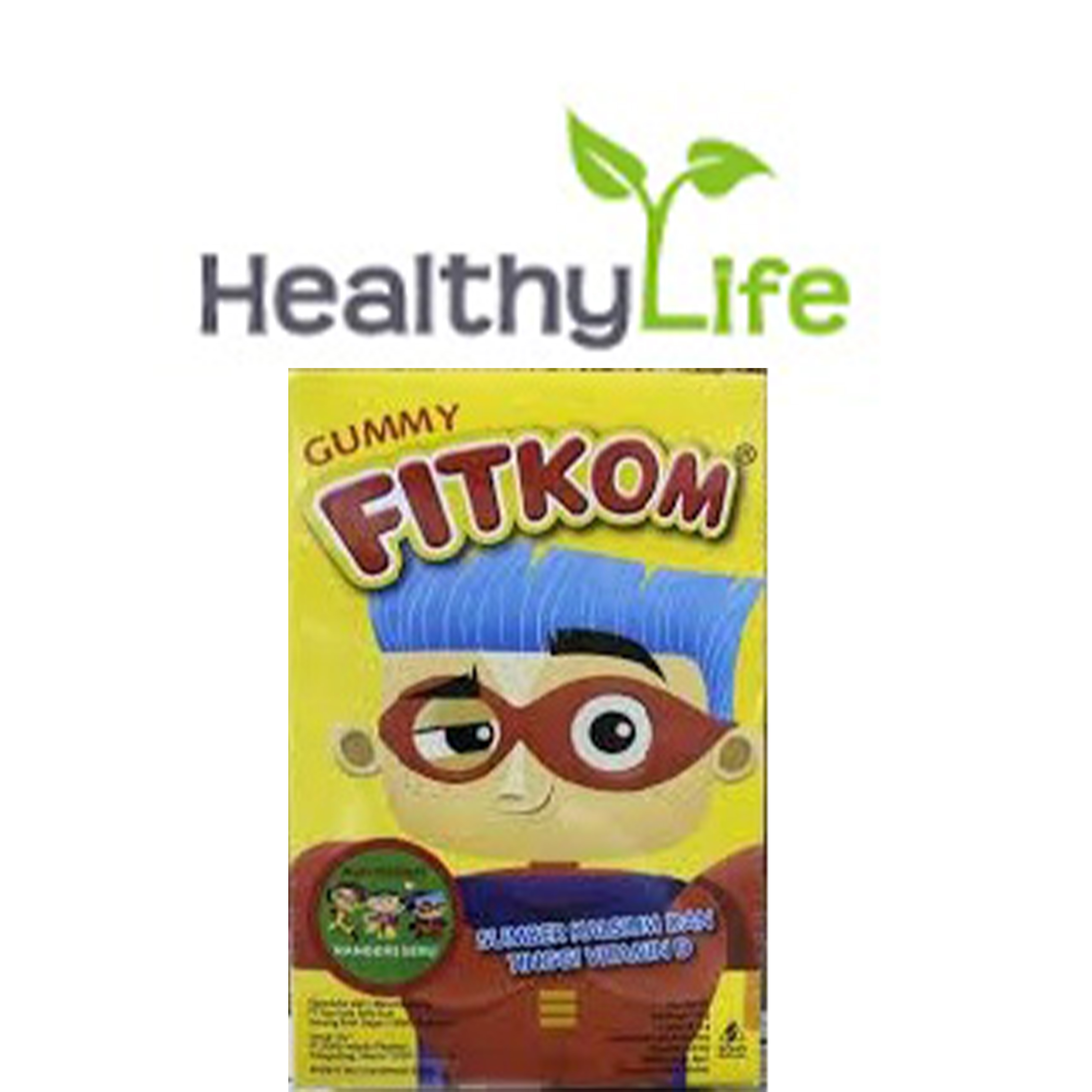 Fitkom gummy vitamin D dan Calsium 1 box isi 4 sachet ORIGINAL | Lazada ...