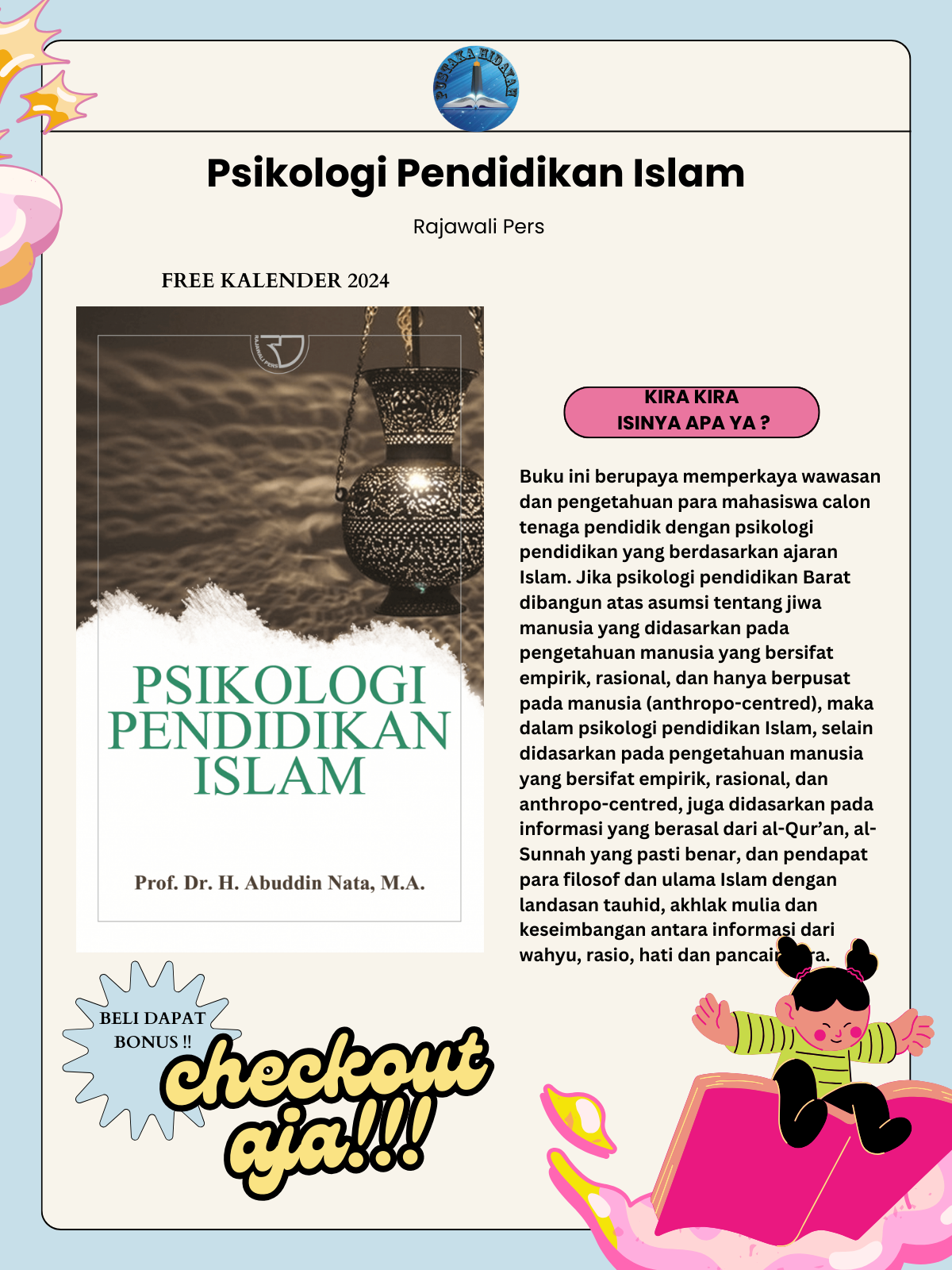 Buku Psikologi Pendidikan Islam - Prof. Dr. H. Abuddin Nata | Lazada ...