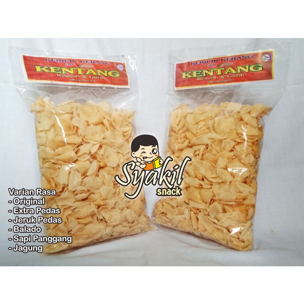 KERIPIK KERANG RASA ORIGINAL - MAKANAN KHAS TASIKMALAYA , ENAK RENYAH ...