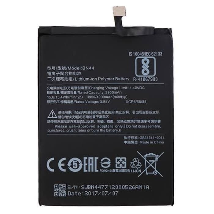 baterai original Xiaomi Redmi 5 Plus BN 44 batre battery ori mi BN44 ...