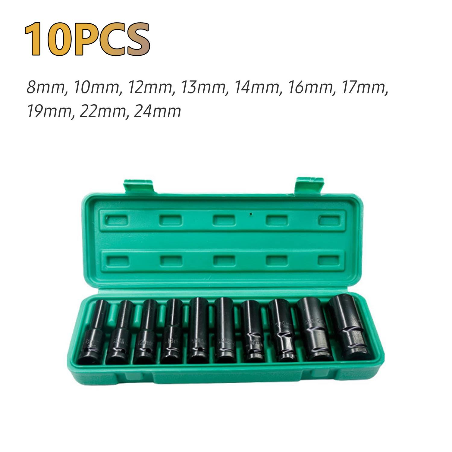 Kunci Shock Set 1 Lengkap 53 PCS Kunci Mata Sok Set Socket (1/4 ") Full ...