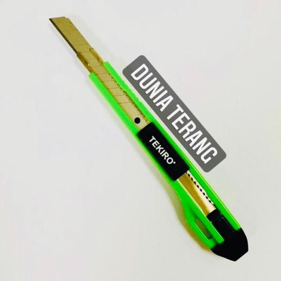 TEKIRO - Pisau Cutter Kecil TEKIRO 9mm - Pisau Cutter TEKIRO - Silet ...