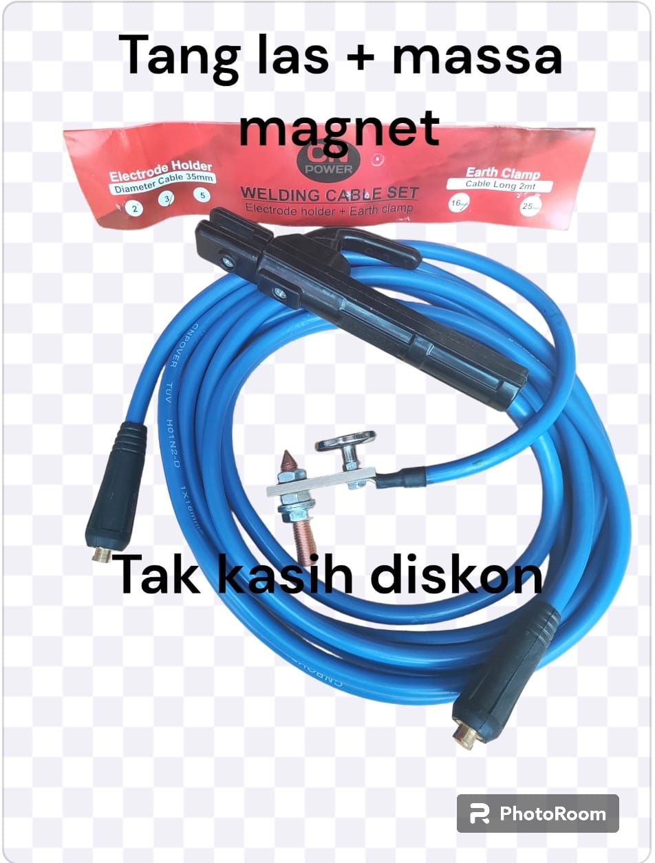 PAKET SET tang las & tang masa & kabel magnet 2M 3M 5M CN POWER ... PAKET SET tang las & tang masa & kabel magnet 2M 3M 5M CN POWER ...