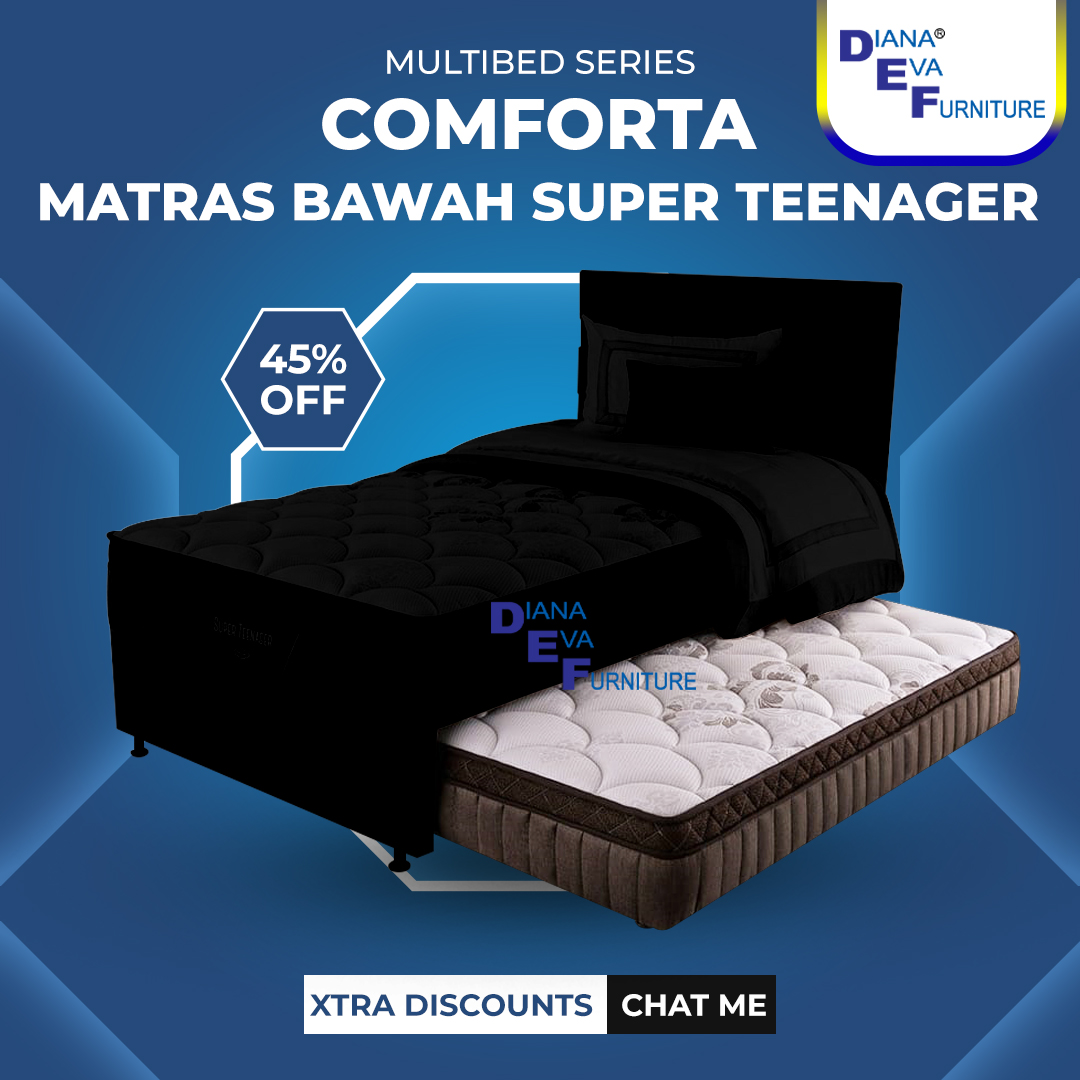 Comforta Super Teenager Kasur Sorong Springbed | Lazada Indonesia