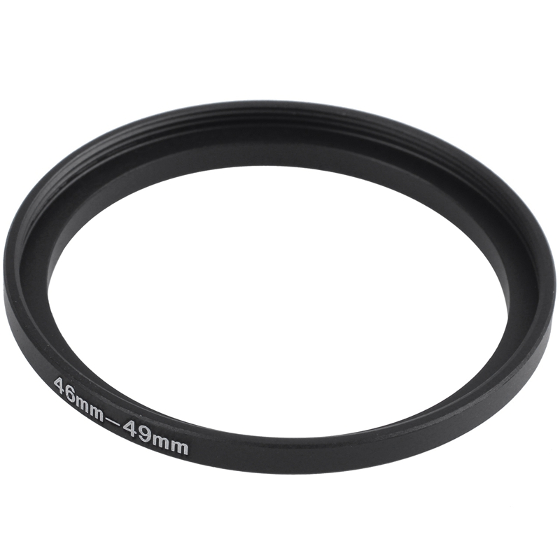 2Pcs 43mm to 49mm/46mm to 49mm Camera Filter Lens 46mm-49mm Step Up ...