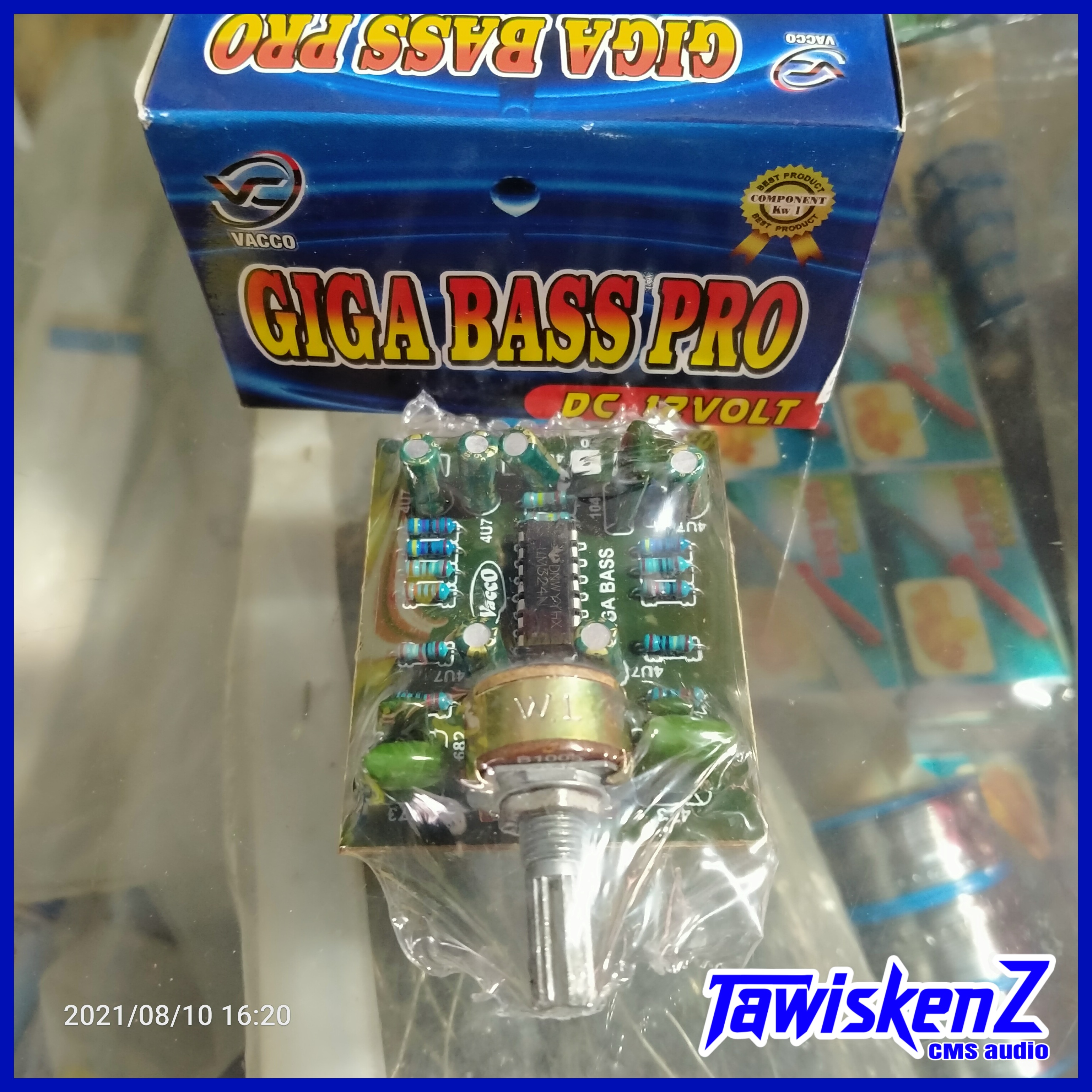 Kit GIGA BASS Dc 12volt dengan Potensio Stereo | Lazada Indonesia