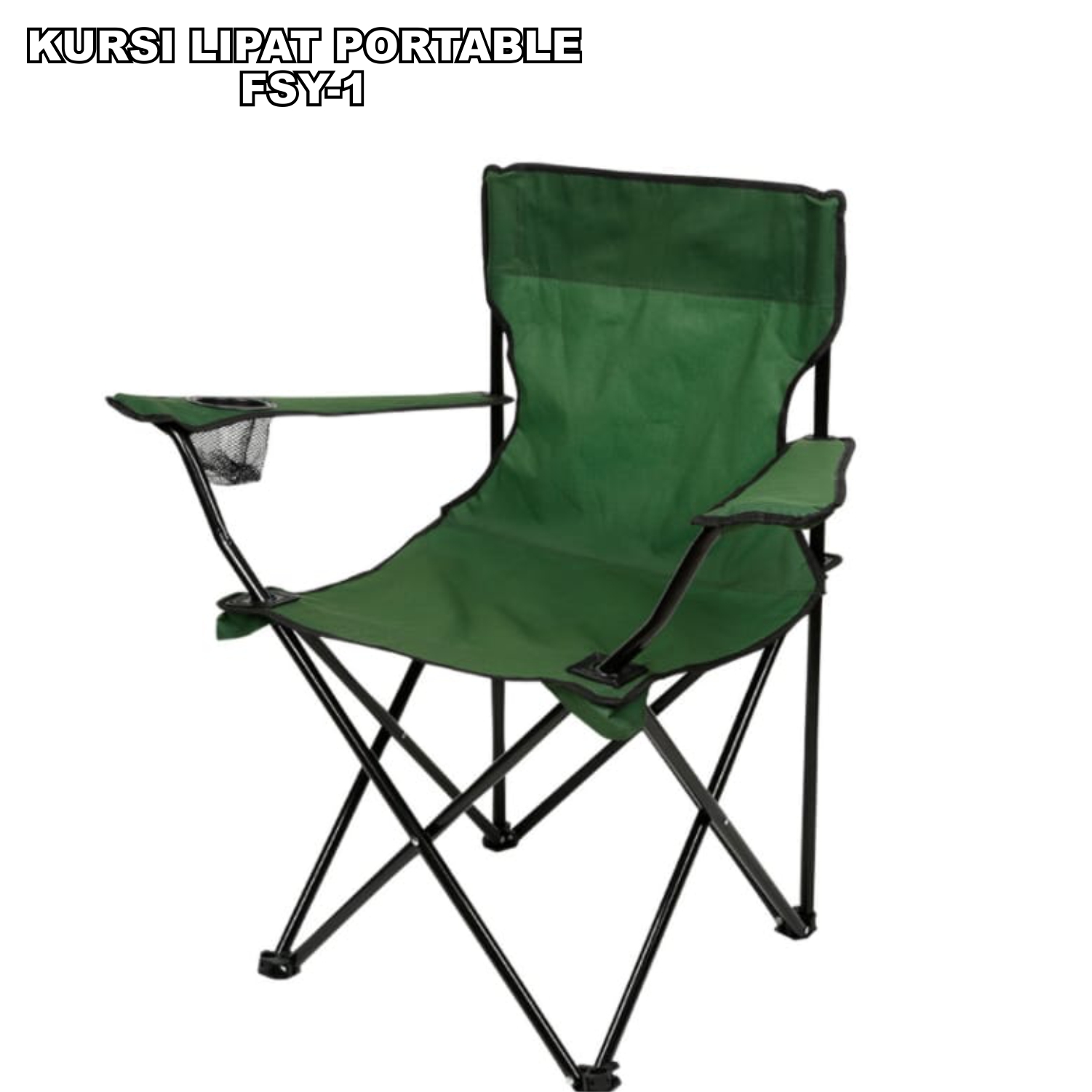 Kursi Lipat Memancing Kursi Lipat Bersantai Chair Folding Legged Beach ...