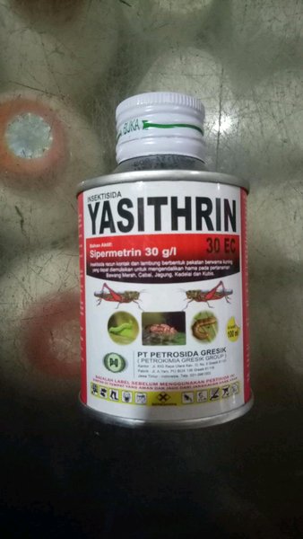Obat pertanian YASITRIN 100 ml insektisida Racun Hama Belalang | Lazada ...