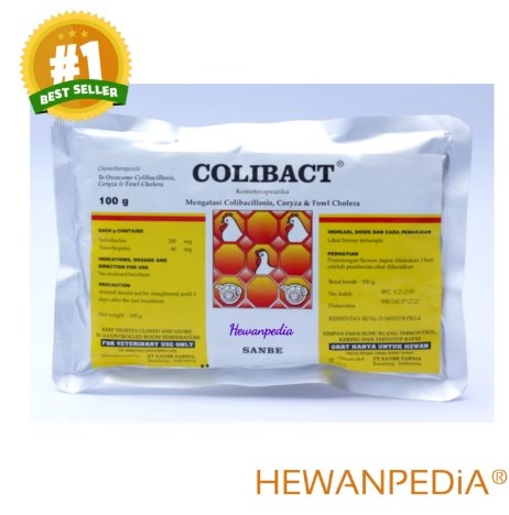 COLIBACT 100 gr HEWANPEDIA - Antibiotik Lengkap Berdaya Kerja Tinggi ...