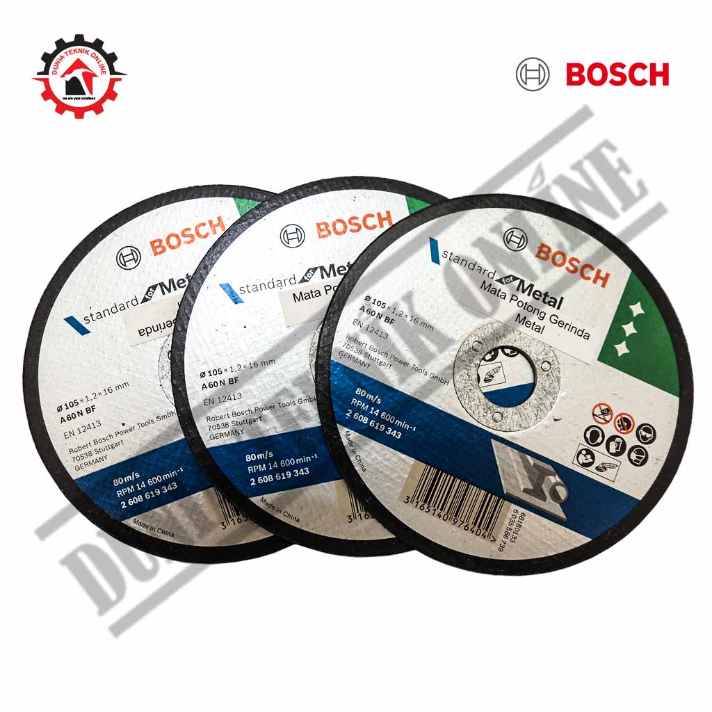 Batu Gerinda Potong BOSCH 4" / Resibon BOSCH 4 inch lebih tajam dr WD ...