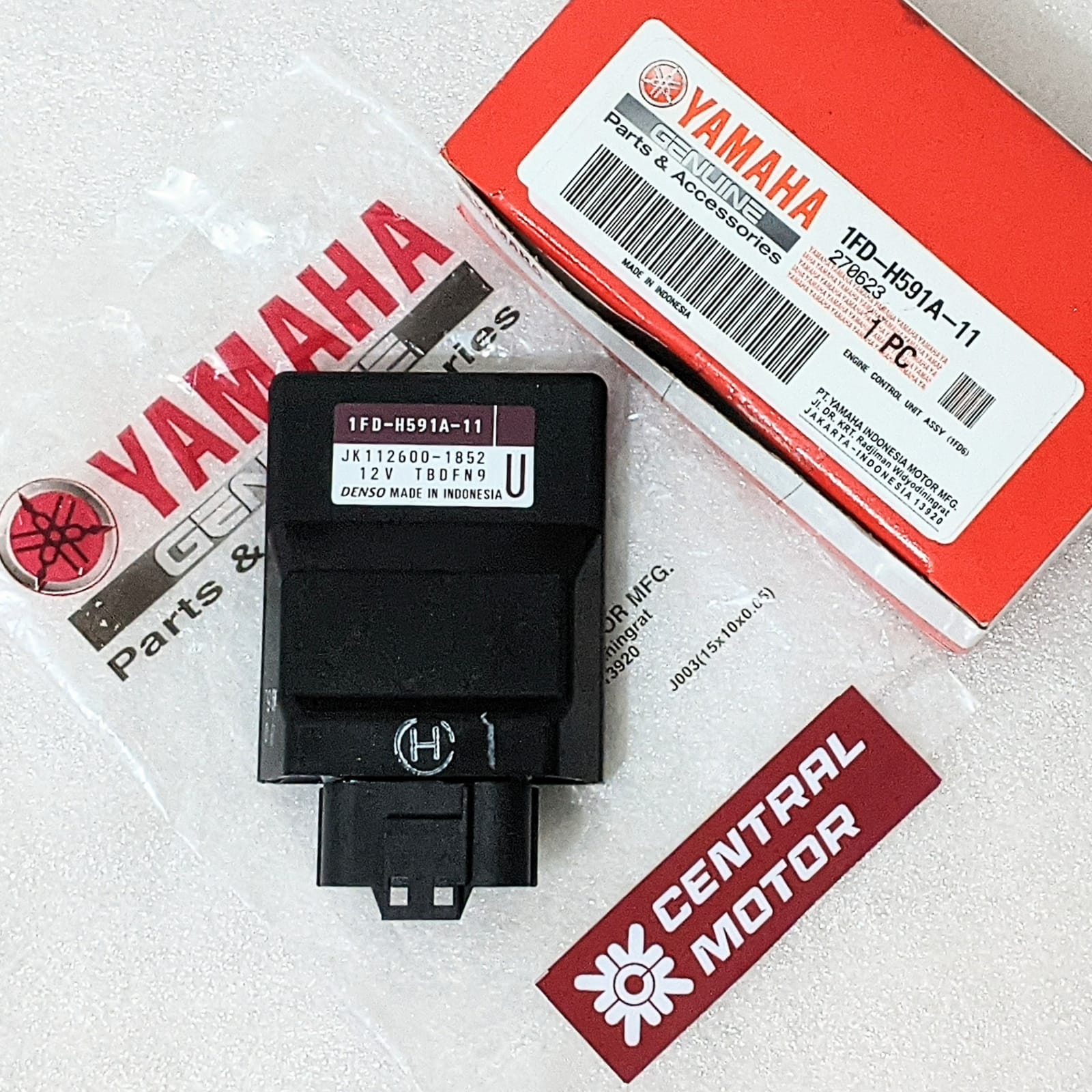 Ecu Engine Control Unit Eccu Cdi Pengapian Kelistrikan Vega Force Injeksi 2015 Original Asli ...