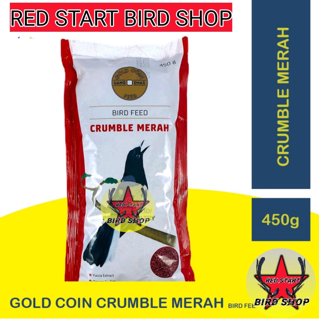 GOLD COIN SEAWEED RUMPUT LAUT 450 GR - VOER PAKAN MAKANAN HARIAN BURUNG ...