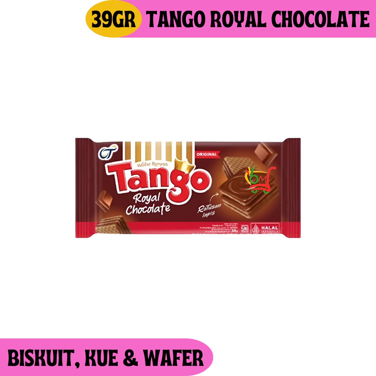 Tango Royal Chocolate Wafer Renyah dari Orang Tua Kemasan Ekonomis ...