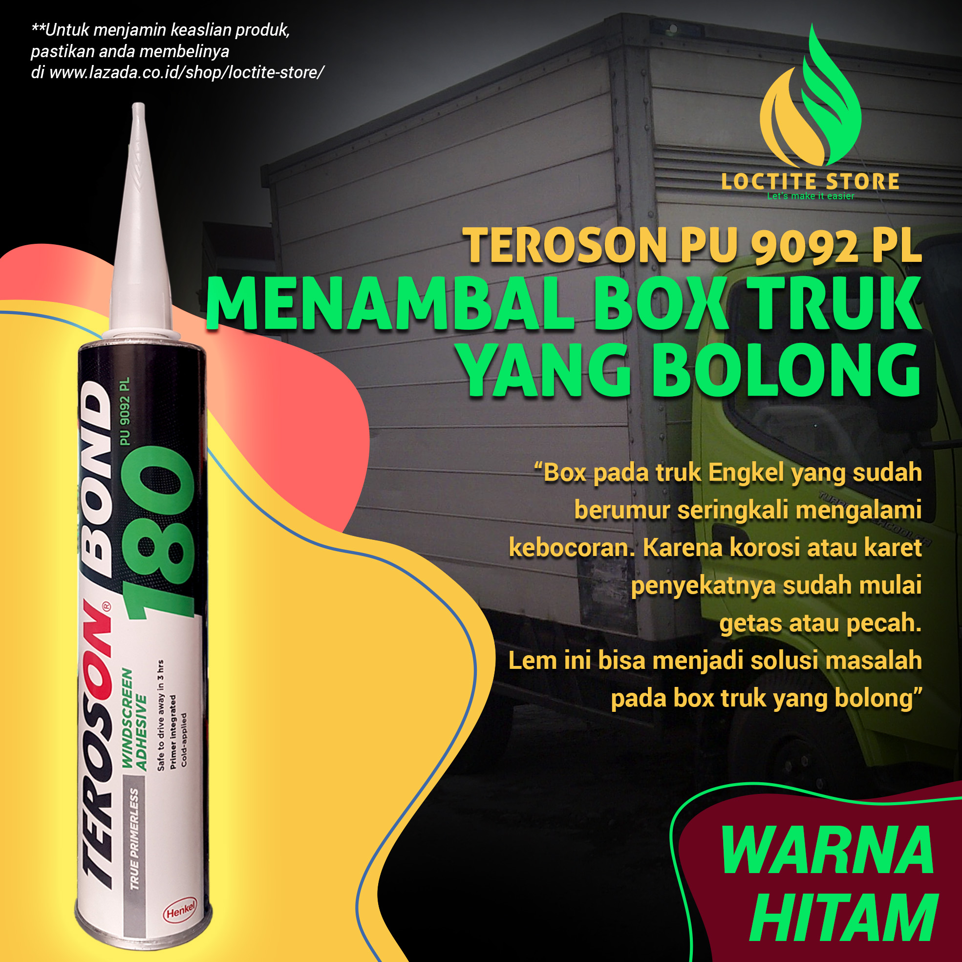 LEM KACA MOBIL TEROSON PU 9092 PL BISA UNTUK BEMPER DAN MENAMBAL YANG ...