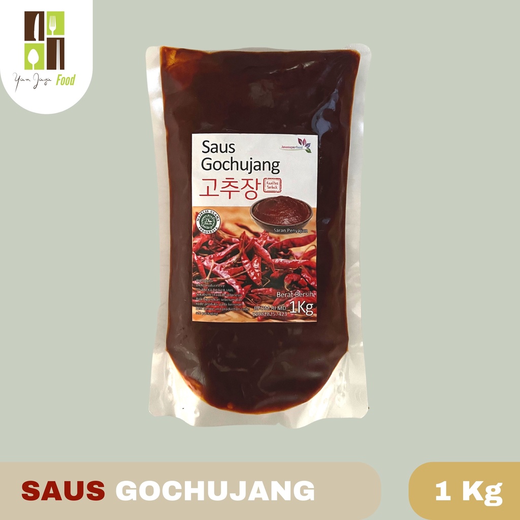 Saus Gochujang 1 KG Rasa Khas Korea Saus Sambal Pasta / Chili Paste ...