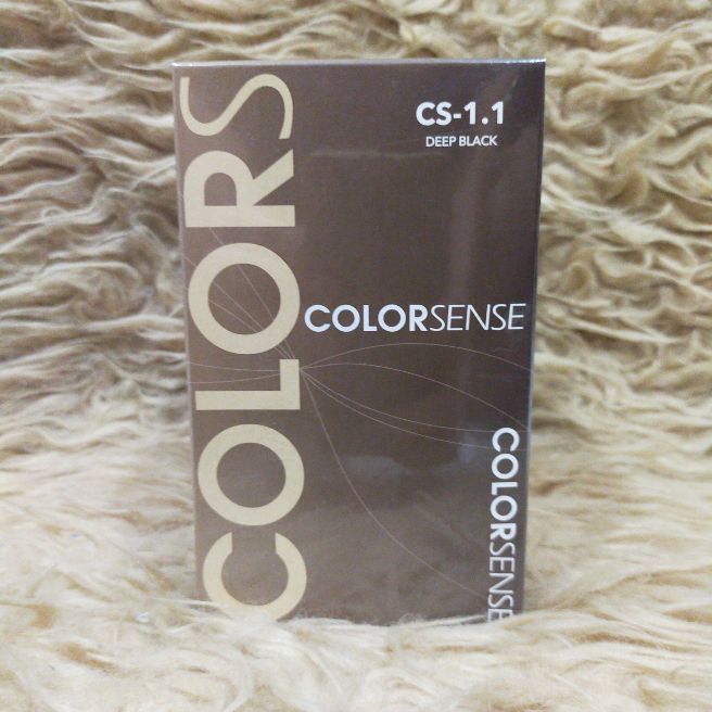 COLOR SENSE 1.1 DEEP BLACK COLORSENSE CAT PEWARNA SEMIR RAMBUT TONING ...