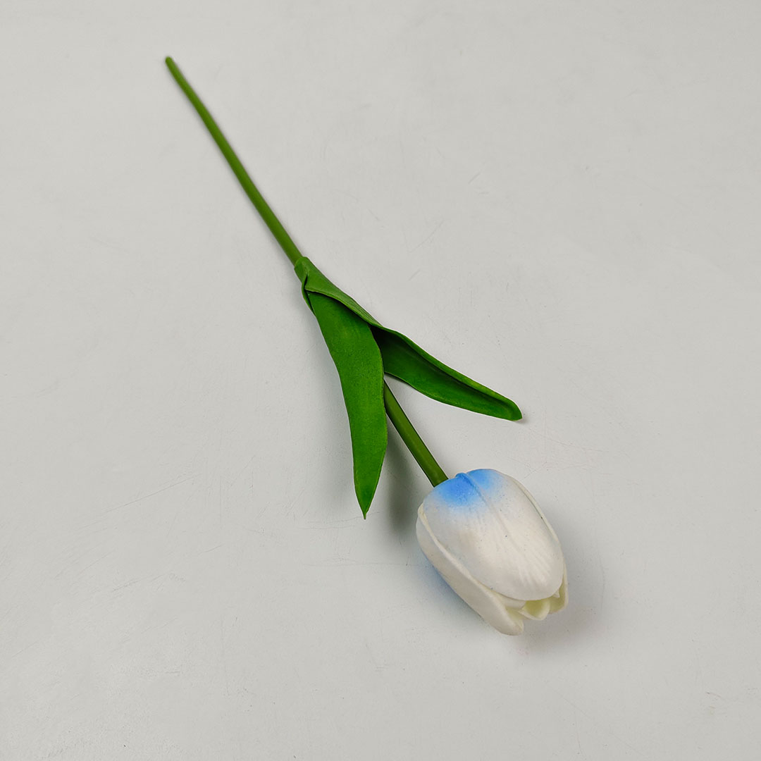 Bunga mawar Tulip latex 1 cabang - Tanaman bunga plastik hias - Imitasi ...