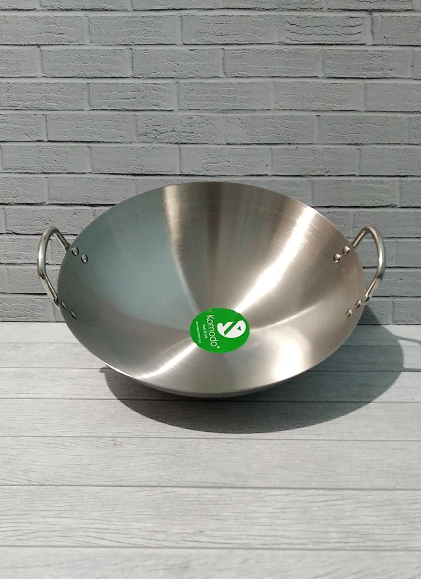 WAJAN KOMODO 40 CM WAJAN KWALI STAINLESS | Lazada Indonesia