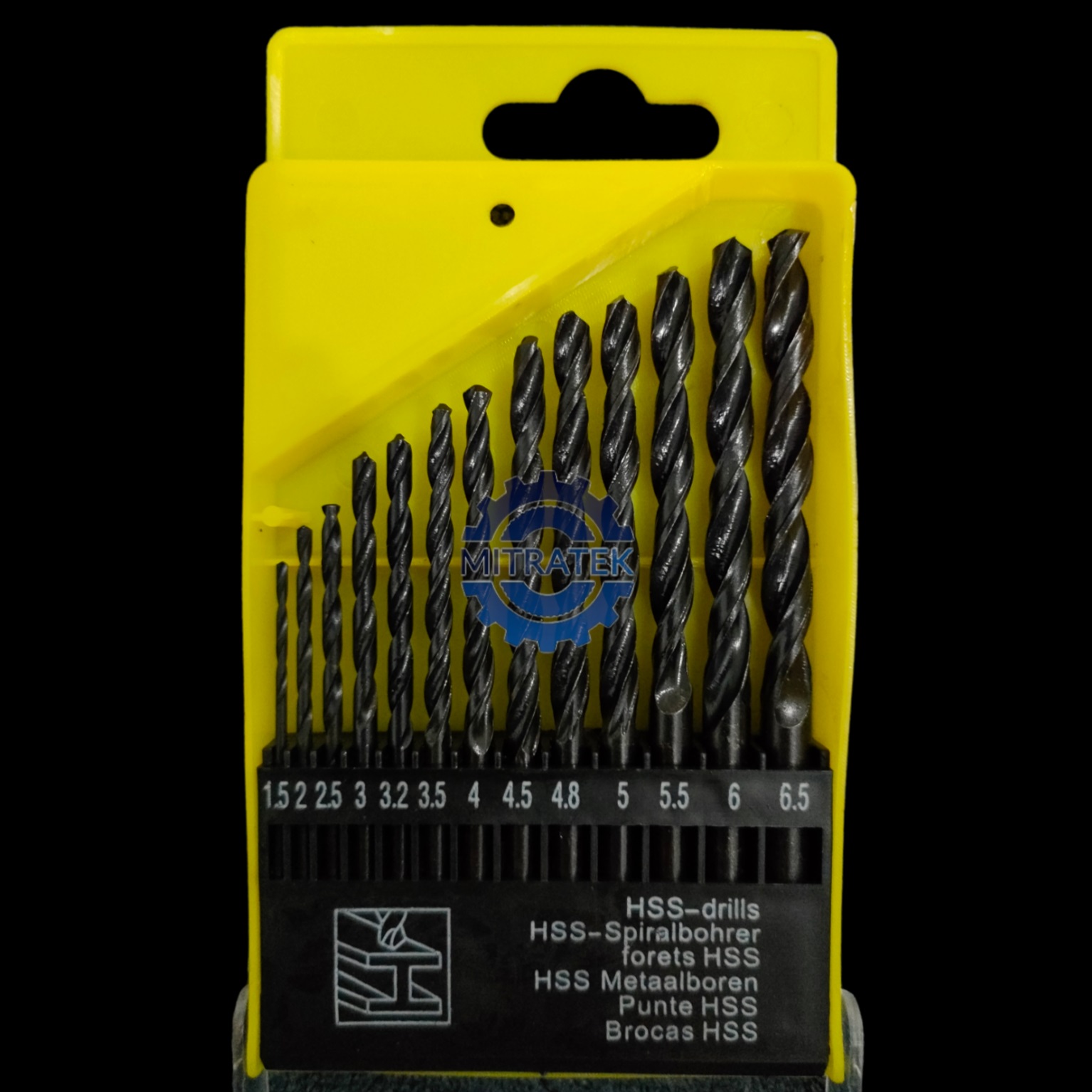 Mata Bor Set 13 pcs Mata Bor Besi Kayu 1,5 - 6,5mm | Lazada Indonesia