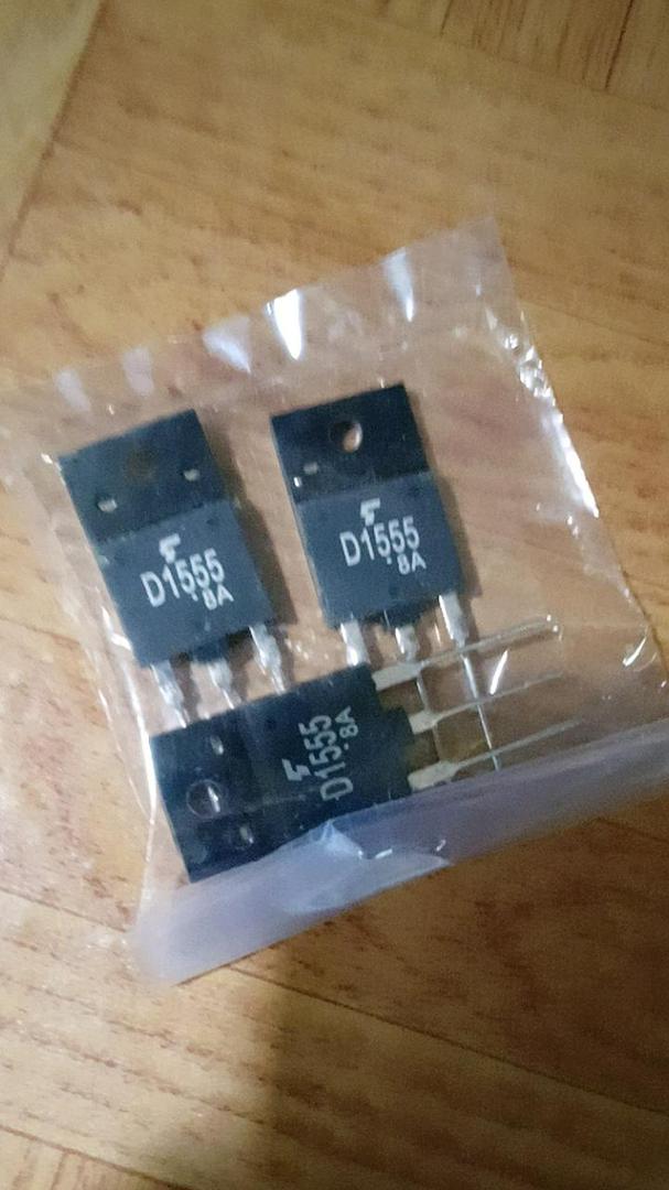 Transistor D1555 ASLI ORIGINAL-IC TR 2SD1555 TR Horizontal Horisontal ...