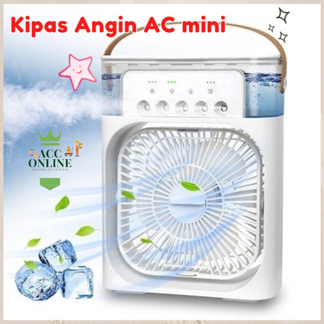 KIPAS PENDINGIN MINI AC PORTABLE AIR COOLER MOBIL DAN RUANGAN / AC ...