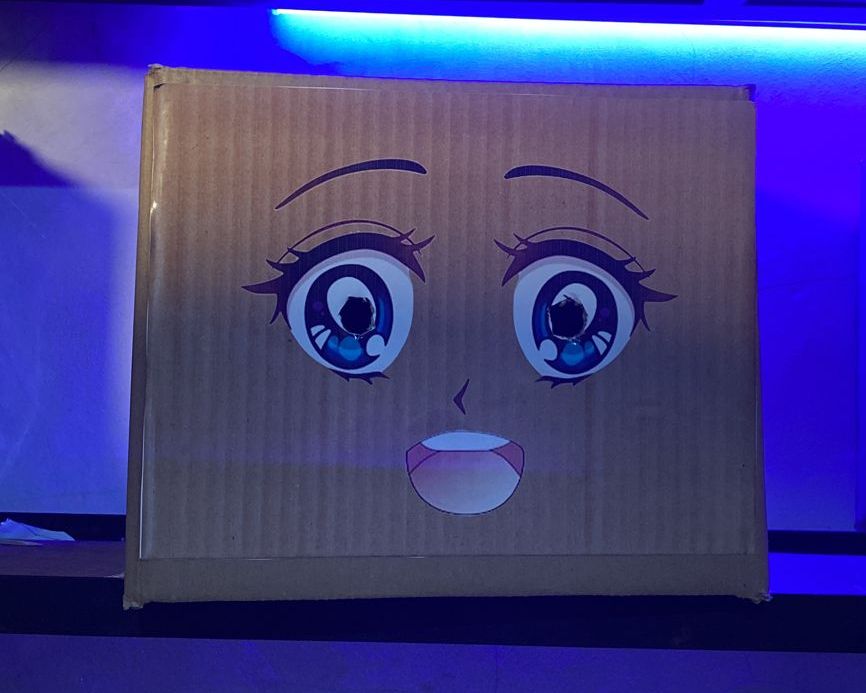 Kepala kardus cool/ topeng kepala kardus | Lazada Indonesia