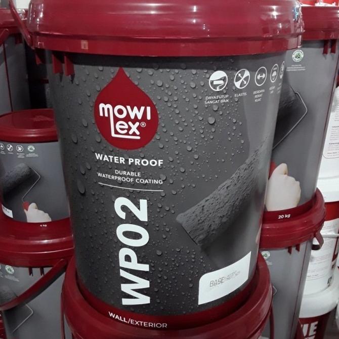 MOWILEX WP 02 WATERPROOF CAT PELAPIS ANTI BOCOR 20 KG X SIKA X AM110 ...