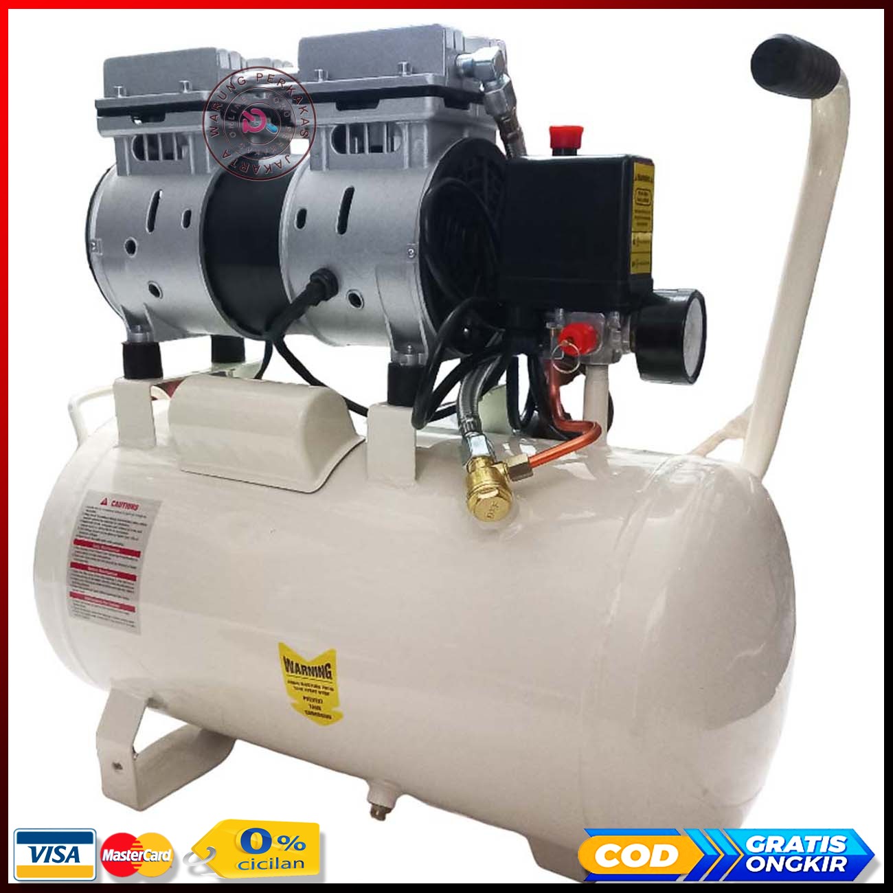 [COD] Kompressor Angin Oiless Kapasitas Tangki 8 Liter - Kompressor ...
