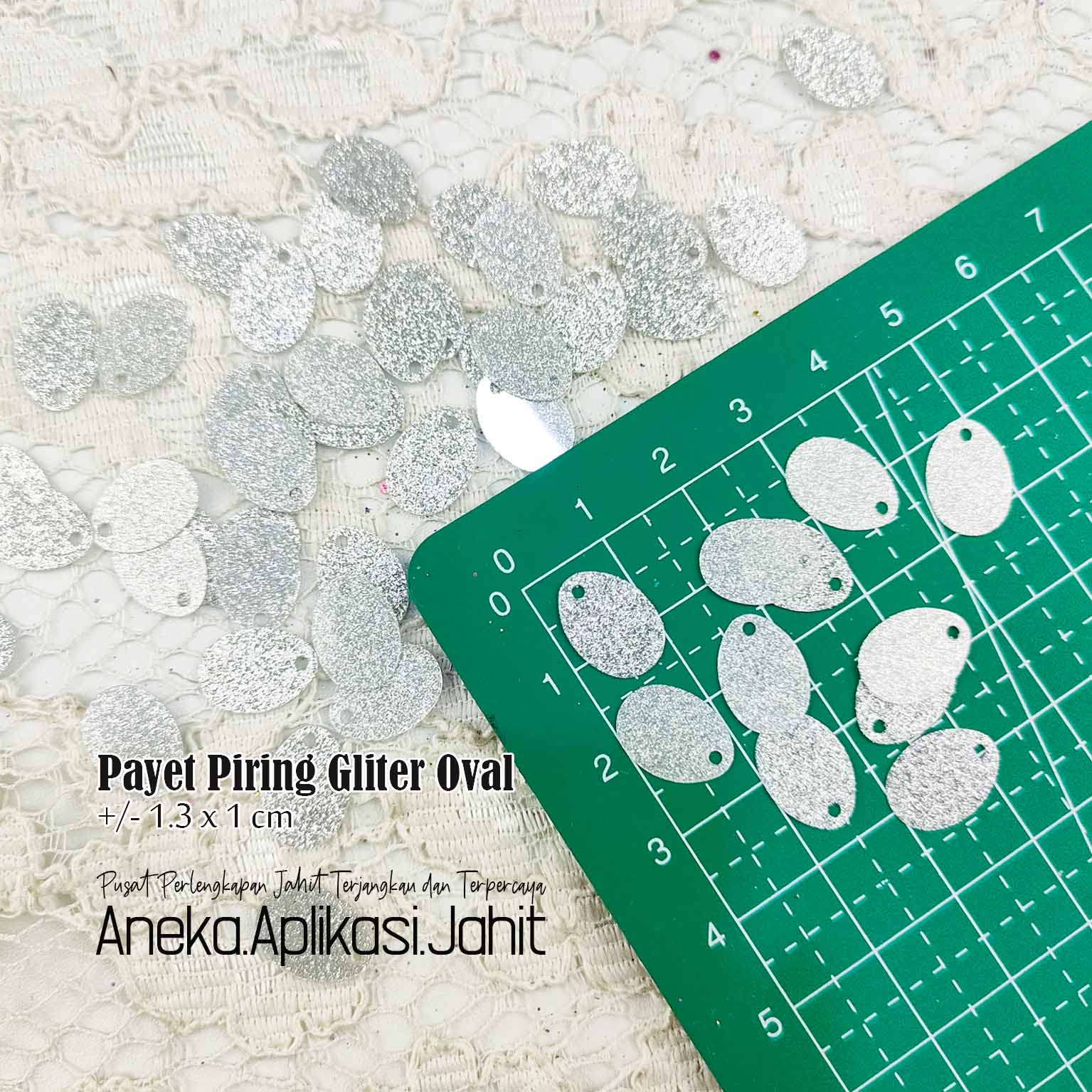 5 GRAM PAYET PIRING GLITER OVAL | Lazada Indonesia
