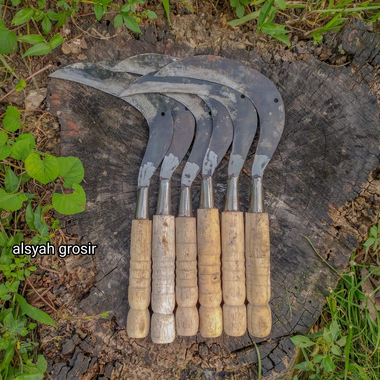 Sabit Mini Model Madura Pemotong Padi Dan Rumput - Arit Baja Isen Super ...