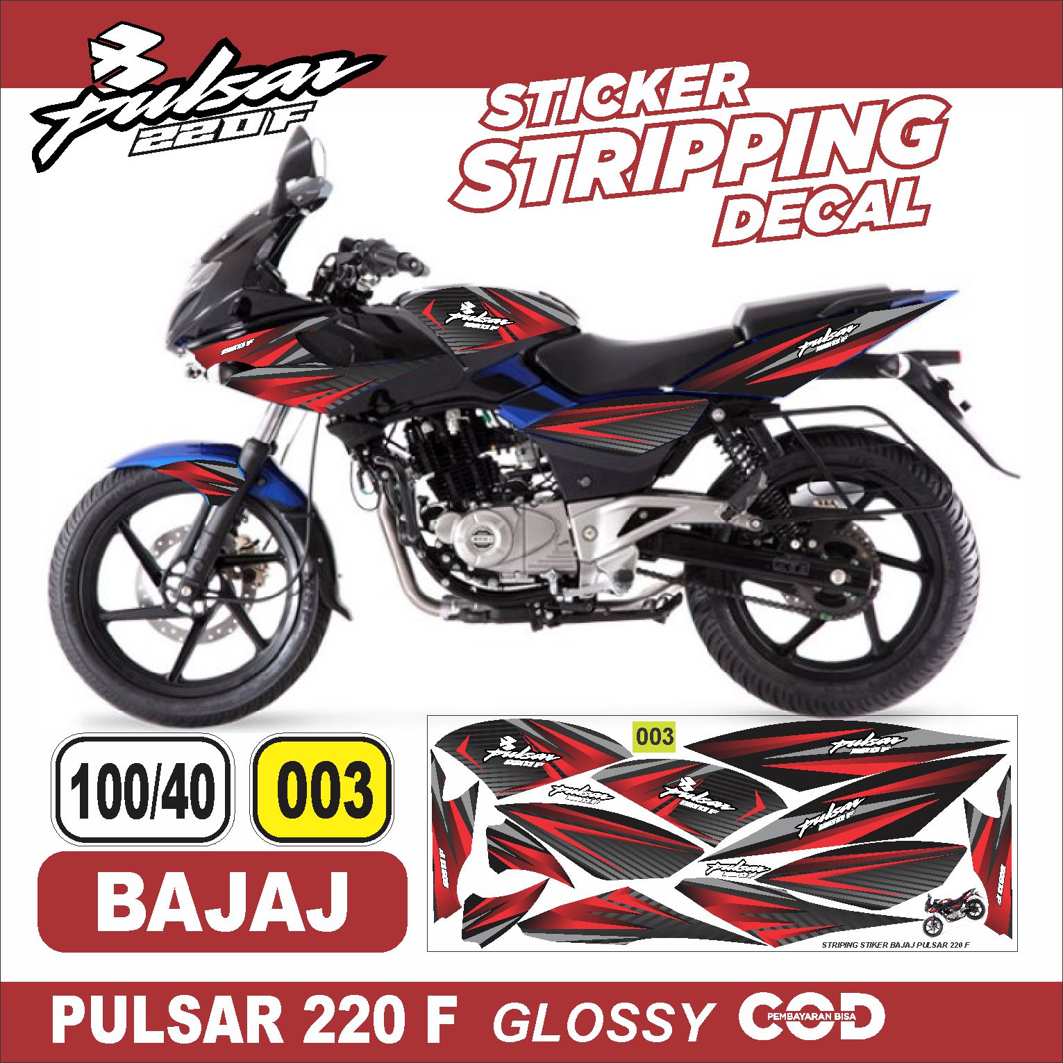 Pulsar 220 Full Graphics