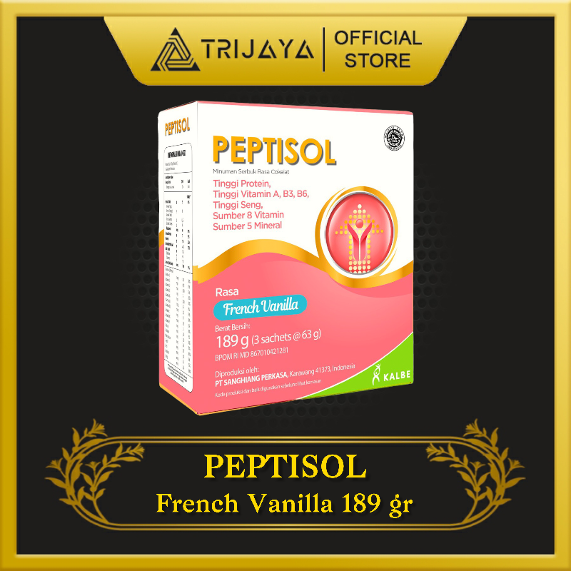 PEPTISOL VANILLA / CHOCOLATE / VANILA / COKLAT 189 GR - SUSU TINGGI ...